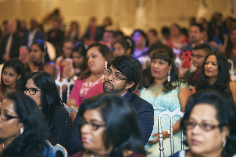 guests at wedding ceremony